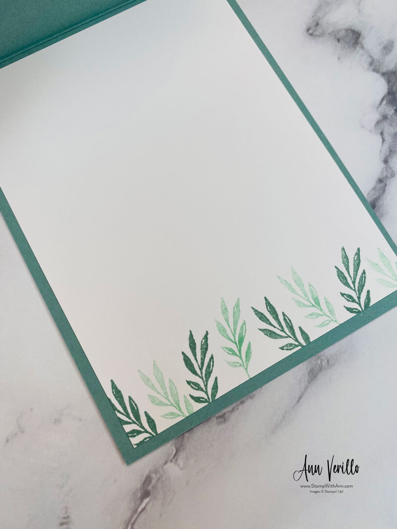 Fern Happy Birthday Card - Ann Verillo, StampWithAnn.com