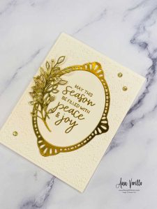 Fitting Florets Peace & Joy - Ann Verillo, StampWithAnn.com