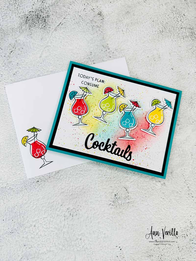 Stampin' Up! Nothing's Better Than Cocktails - Ann Verillo ...