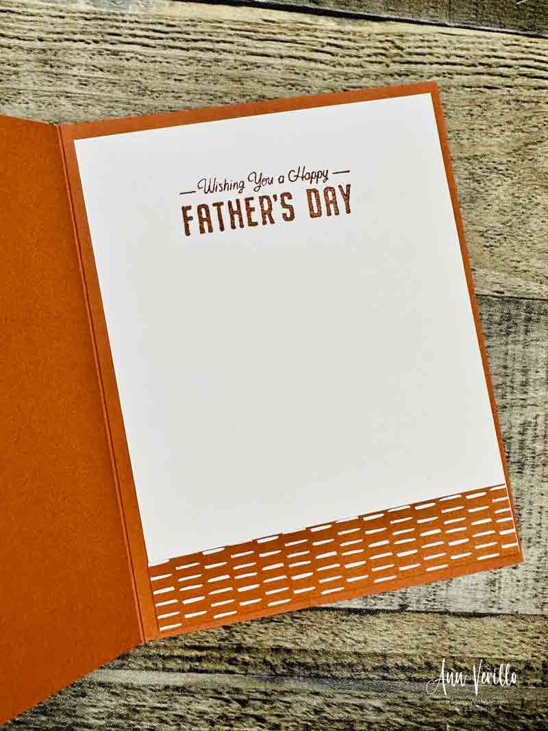 Stampin Up! He's All That Fathers Day Card - Ann Verillo, StampWithAnn.com