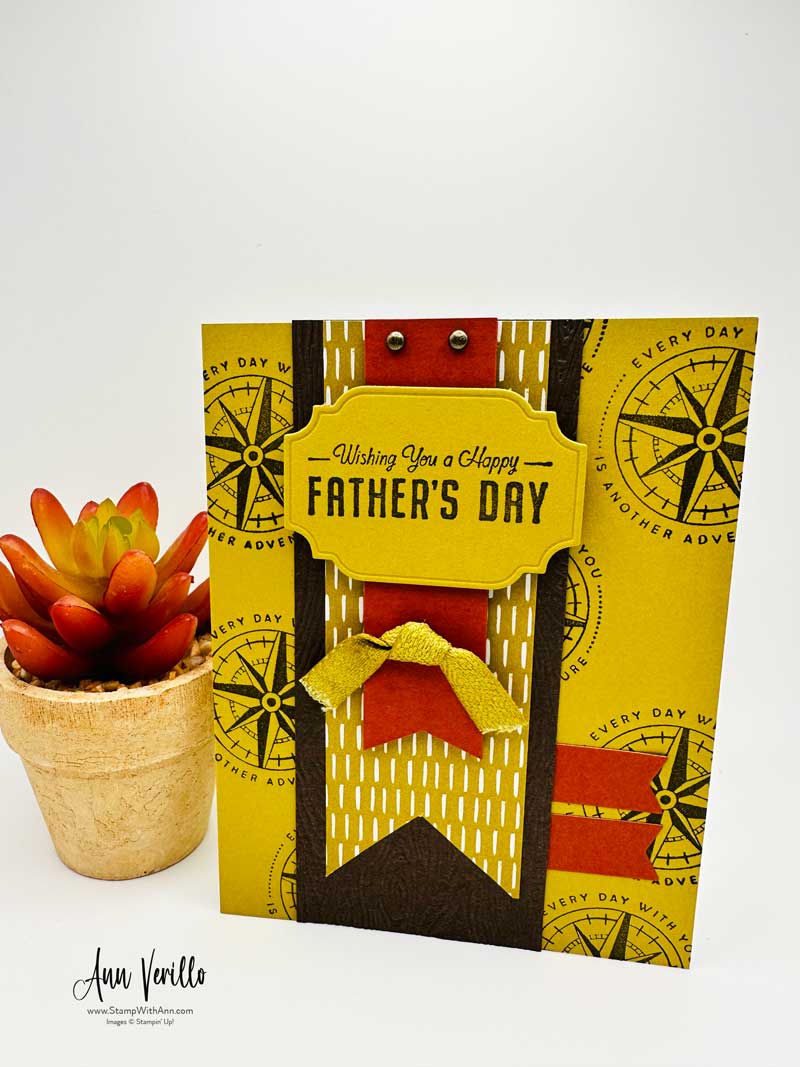 Stampin' Up! He's All That Happy Father's Day - Ann Verillo ...