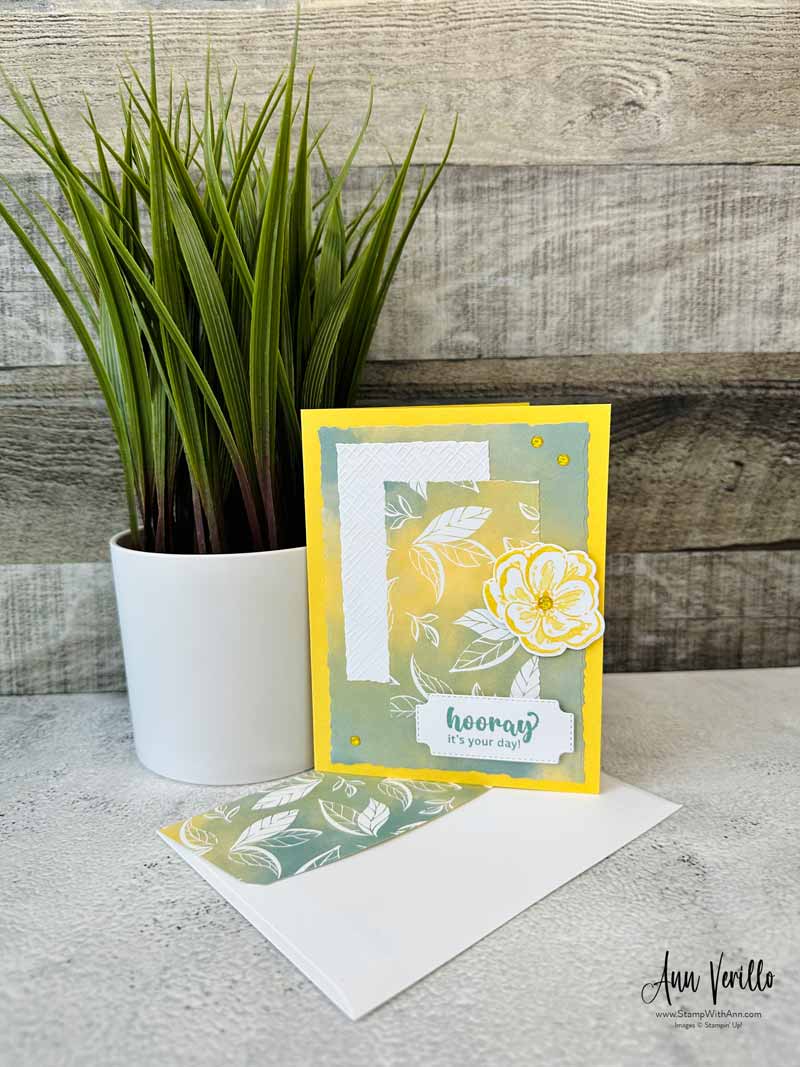 Stampin' Up! Irresistible Blooms Birthday Card - Ann Verillo ...