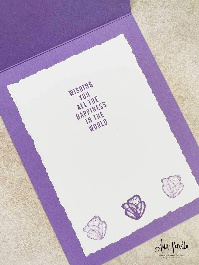 Stampin' Up! Translucent Florals Birthday Card - Ann Verillo ...