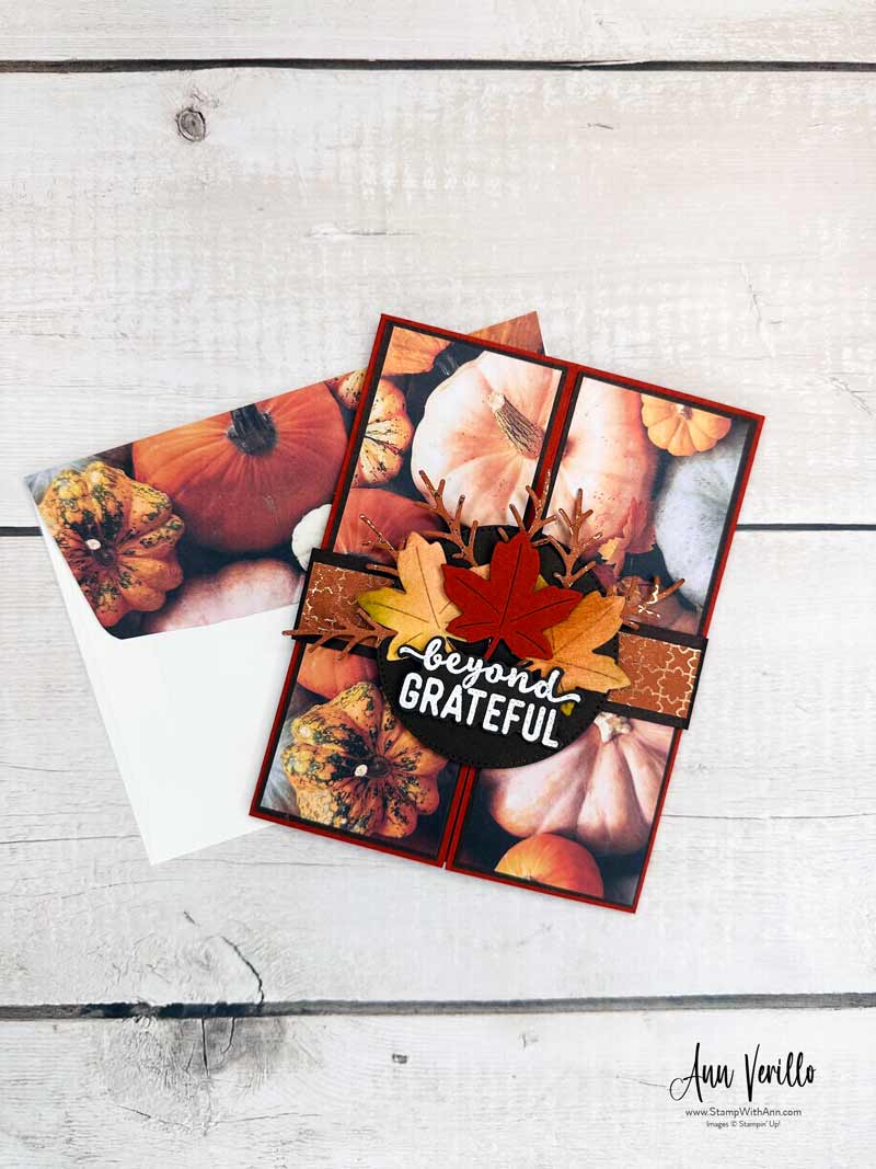 Stamp It Thanksgiving Theme Blog Hop - Ann Verillo, StampWithAnn.com